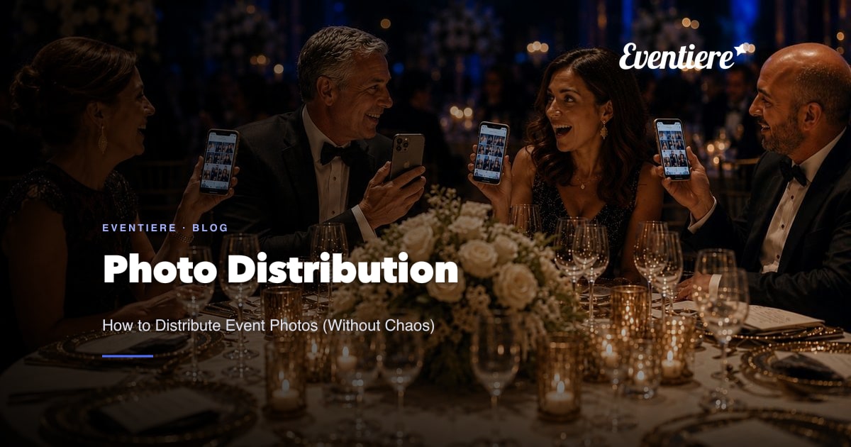 How to Distribute Event Photos to Guests (Without the Chaos ...